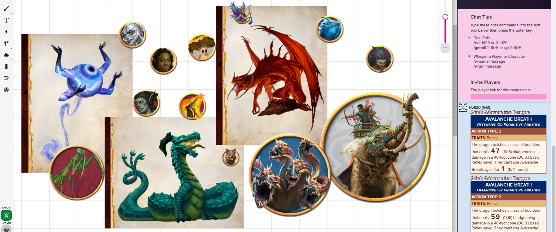 Pathfinder Monster Core | Roll20 Marketplace: Digital goods for online tabletop gaming